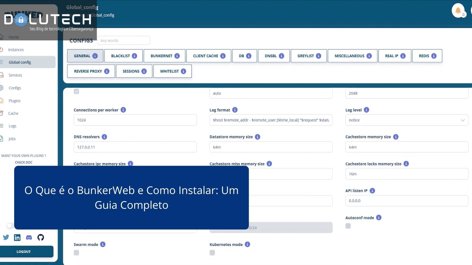 O Que é O BunkerWeb E Guia De Como Instalar - Dolutech