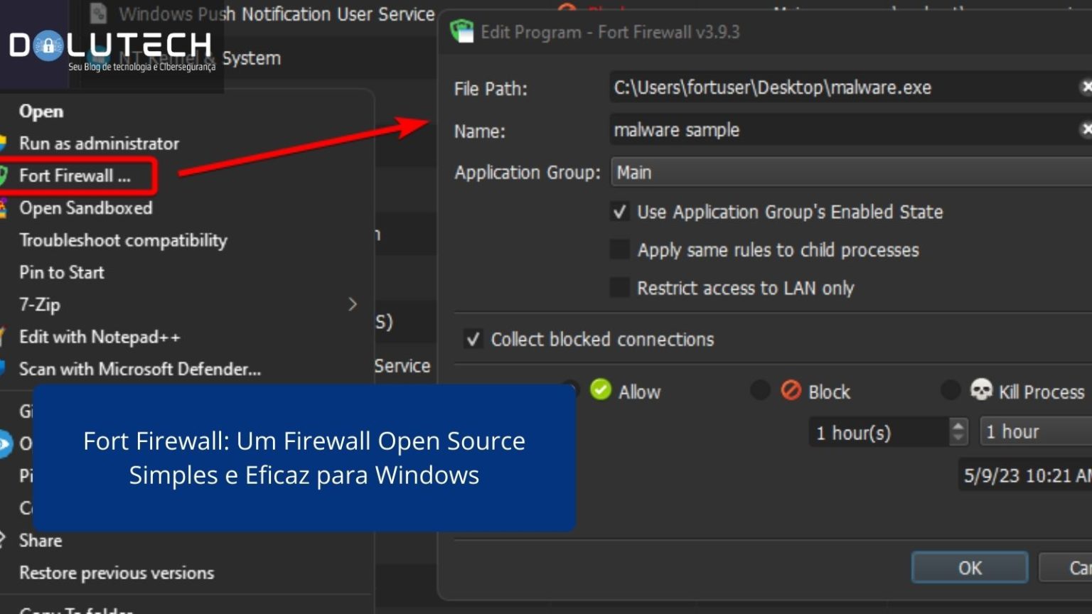 Fort Firewall: Um Firewall Open Source Simples E Eficaz