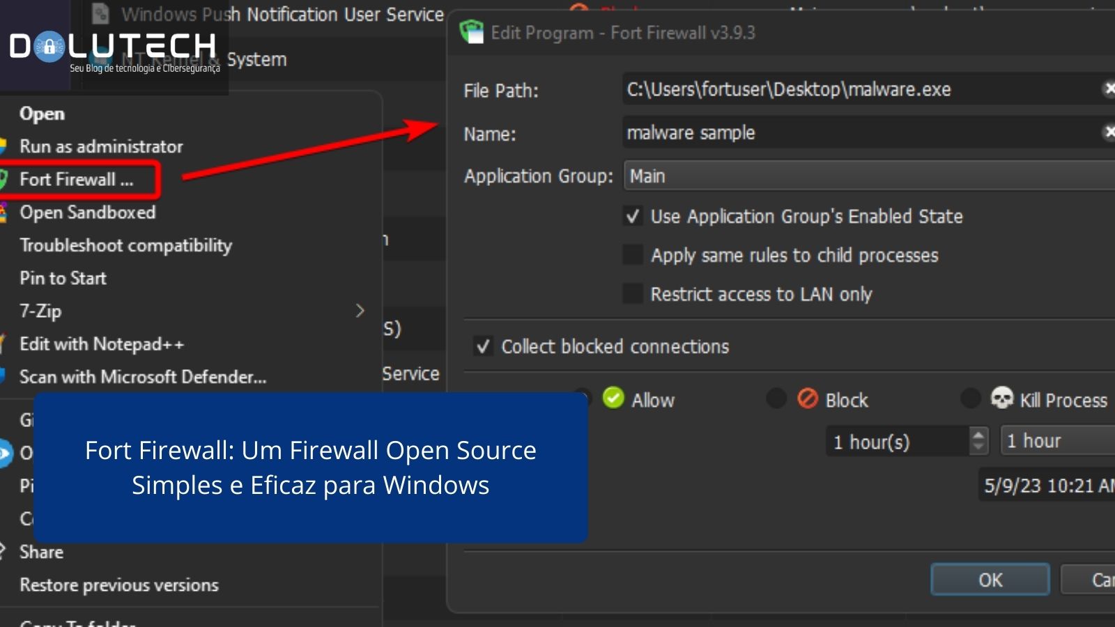 Fort Firewall: Um Firewall Open Source Simples E Eficaz